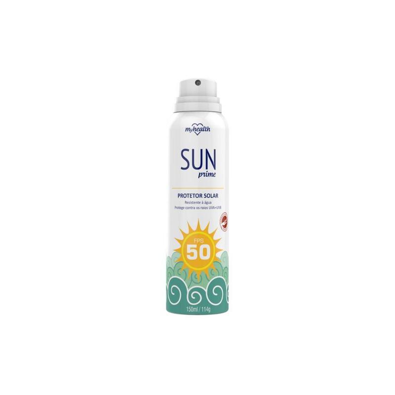 Protetor Solar FPS50 Spray Sun Prime 150ML Myhealt - Myhealth ...