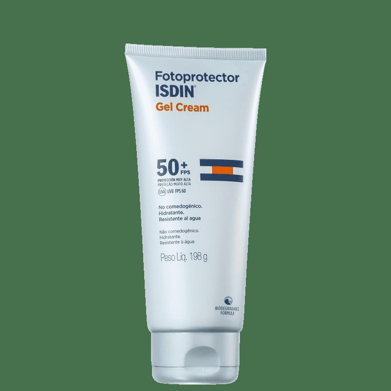 Protetor Solar Isdin - Fotoprotector Gel Cream FPS 50+ - 198g ...