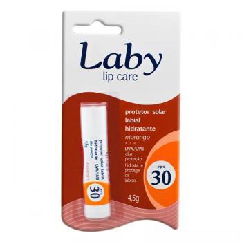 Protetor Solar Labial Laby Fps 30 Morango 4,5g - Protetor Labial ...