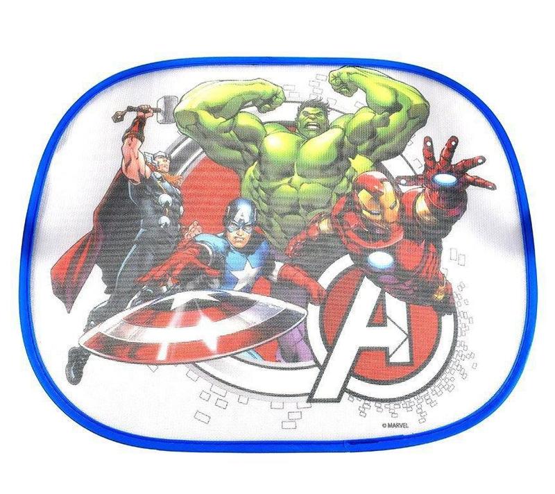 Protetor Solar Para-Sol Lateral Vingadores Walt Disney (par) Western ...