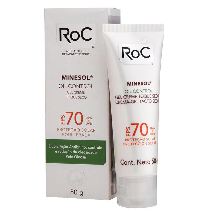 Protetor Solar ROC Oil Control 50g - Protetor Solar - Magazine Luiza