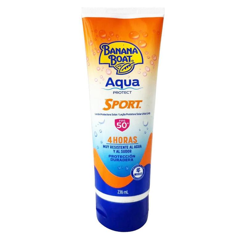 Protetor Solar Sport 50 Fps Uva/Uvb 236Ml Creme Banana Boat - Protetor ...