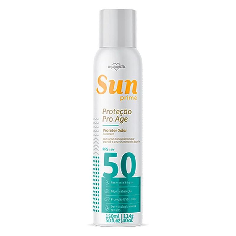 Protetor Solar Spray 50 Fps Sun Prime 150ml AE2600019 MY HEALTH ...