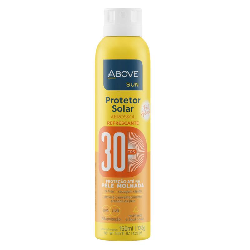 Protetor Solar Spray Above Fps 30 - 150ml/120g - Protetor Solar Facial ...