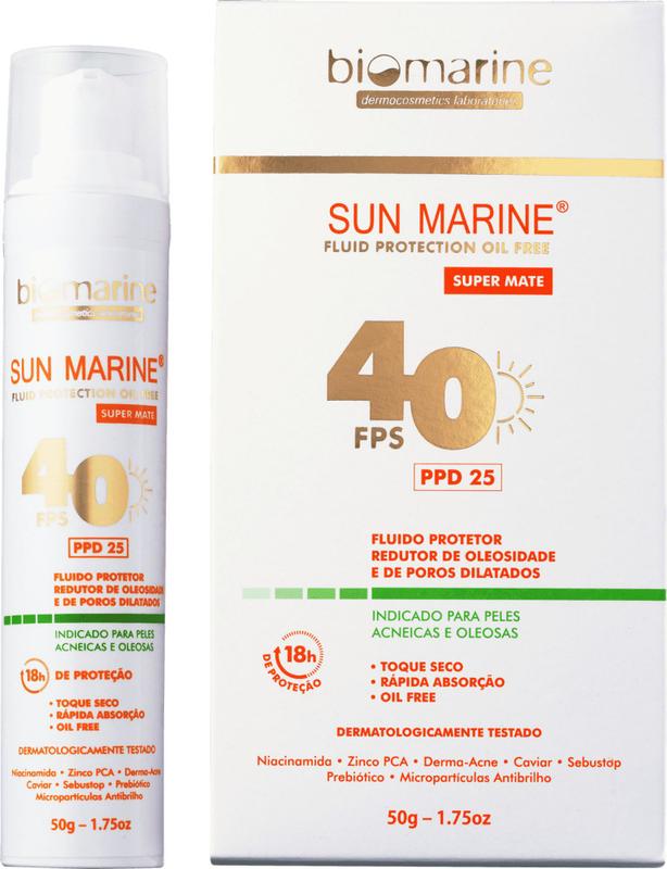 Protetor Solar Sun Marine Fps 40 50g - Biomarine - Protetor Solar ...