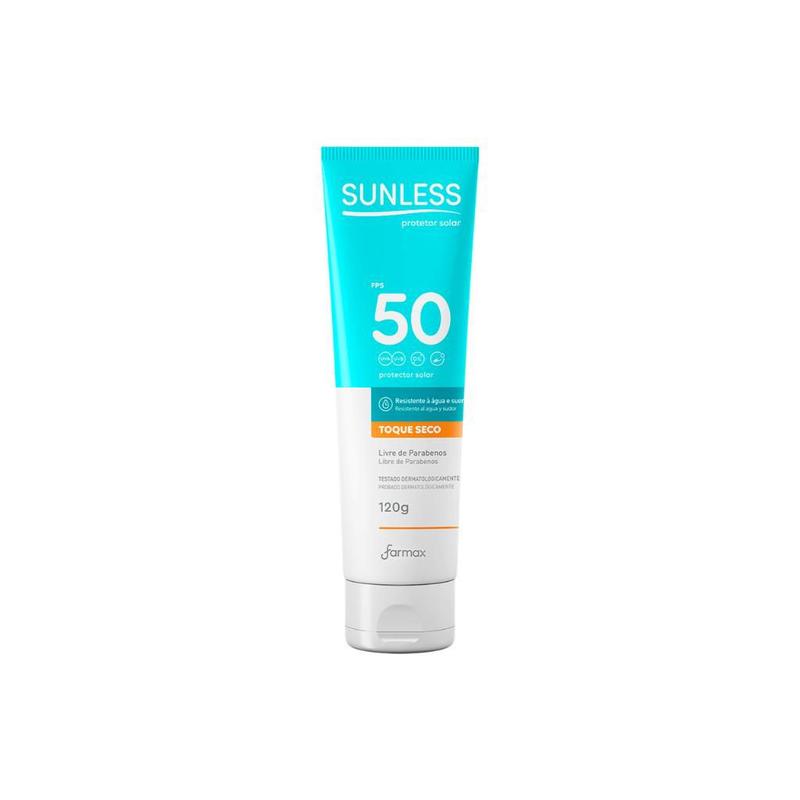 Protetor Solar Sunless 120g F50 - Protetor Solar - Magazine Luiza