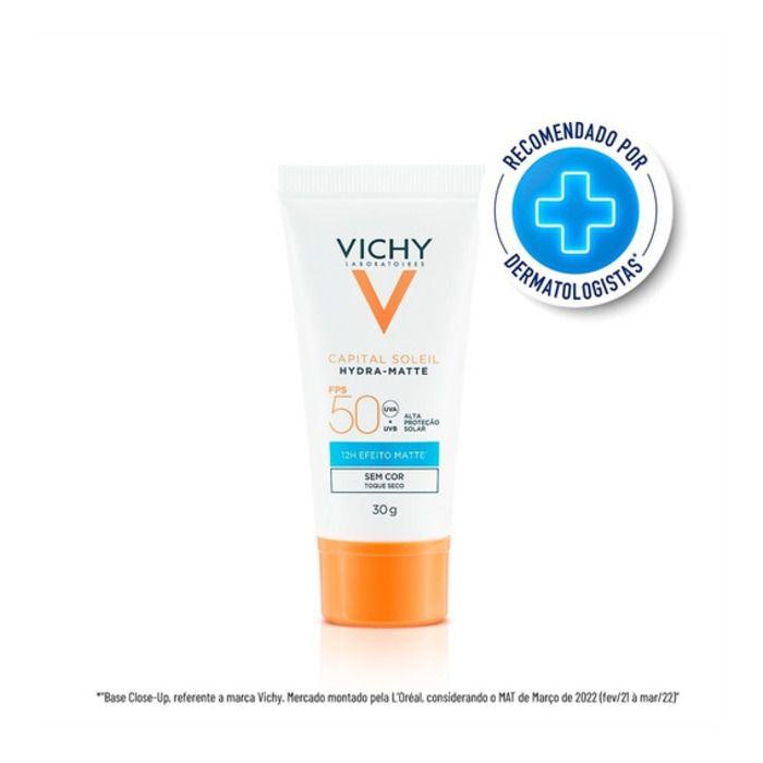 Protetor Solar Vichy Capital Soleil Hydra-Matte FPS50 30g - Protetor ...