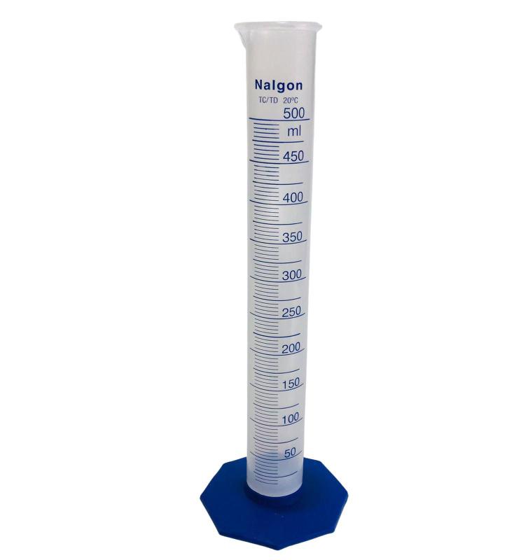 Proveta Plástica 500 Ml Graduada Polipropileno - Nalgon - Tubo de ...