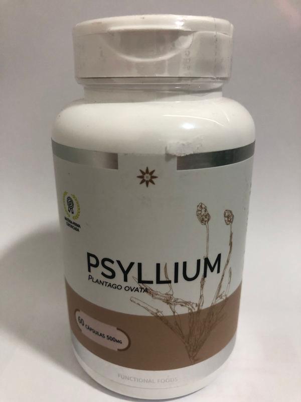 Psyllium Plantago Ovata 60 cápsulas - Funcional Foods - Fitoterápicos e ...