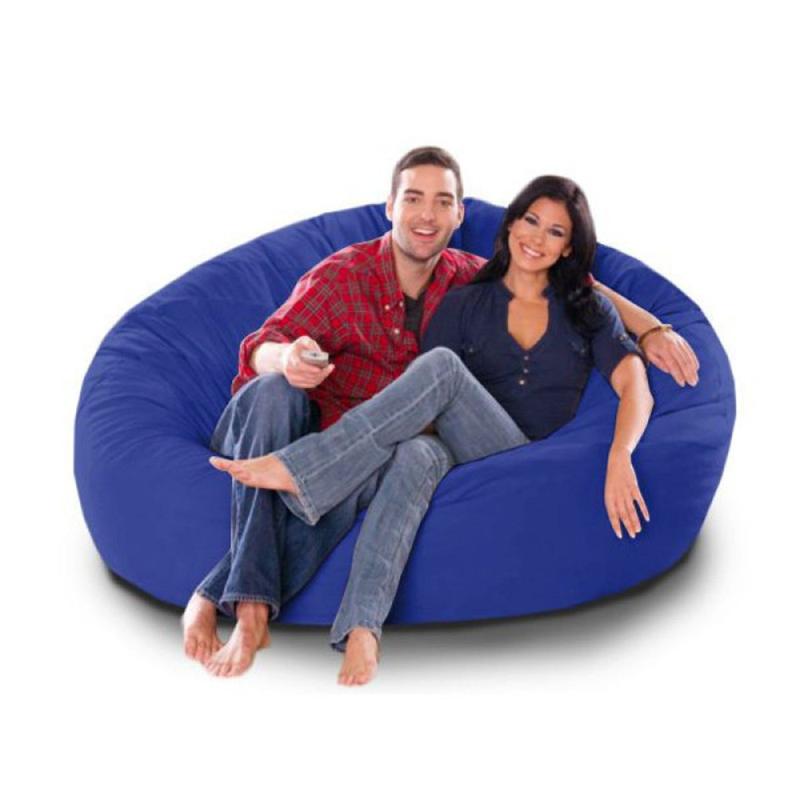 Pufe Suede Almofadao Nuvem Redondo 140x20 Puff C Enchimento - REDESUL ...