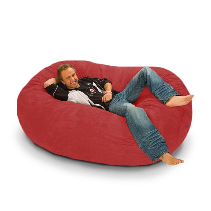 Pufe Suede Impermeavel 120x50 Puff Com Forro E Enchimento - REDE SUL ...