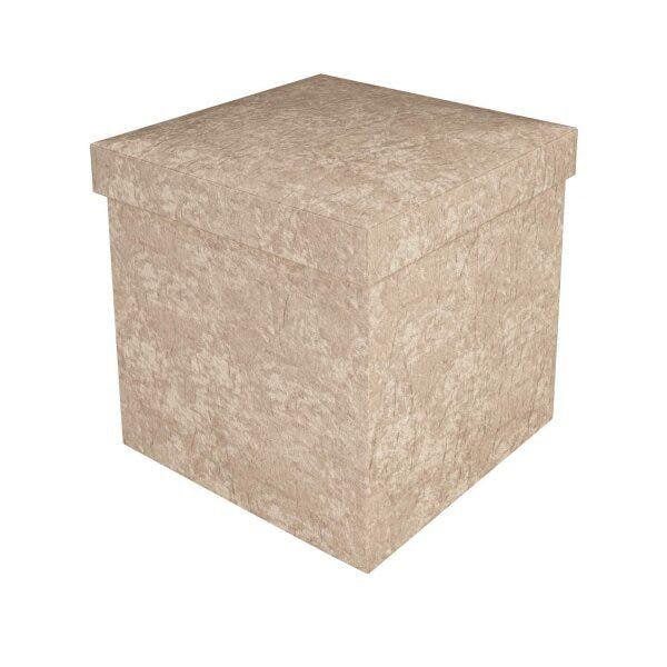 Puff Baú Desmontável Veludo 41cmx40cmx40cm Puff Prime - Puffs ...