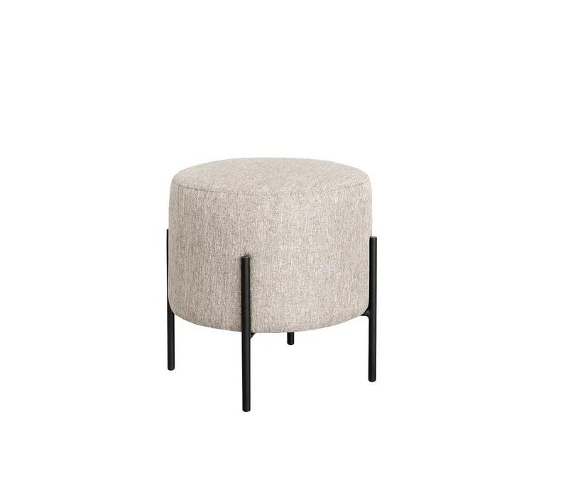 Puff Carol Pufe Decorativo Pé Metal - BELLA - Puffs - Magazine Luiza