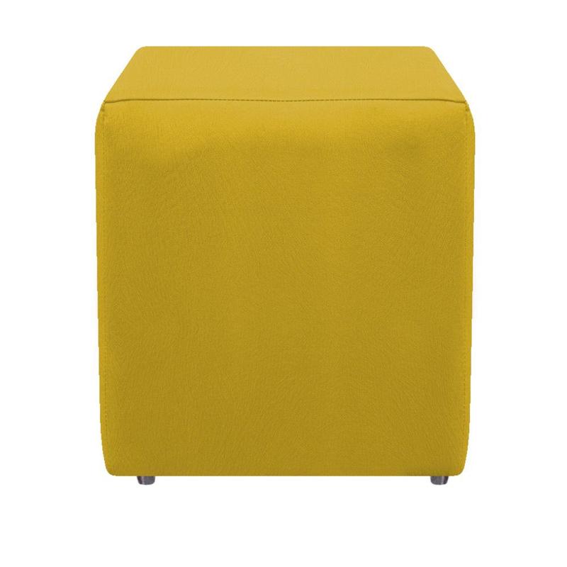Puff Decorativo Dado Suede Amarelo - DAMAFFÊ MÓVEIS - DAMAFFE MÓVEIS ...