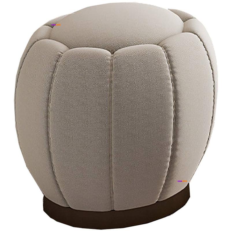 Puff Decorativo Tulipa Veludo Bege Perfan Móveis - Puffs - Magazine Luiza