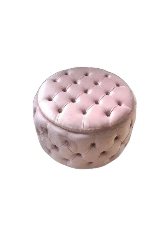Puff em capitone 60 cm - DwyArt - Puffs - Magazine Luiza