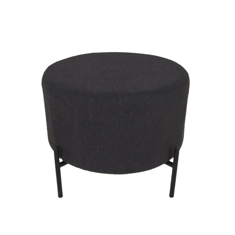 Puff Estilo Industrial Bottom Preto Take a Seat! - Puffs - Magazine Luiza