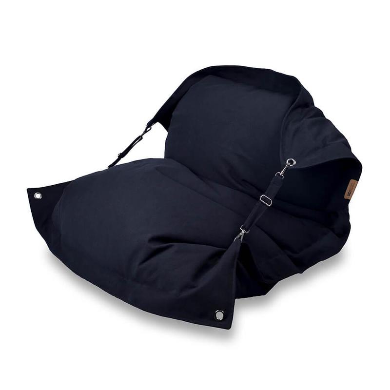 Puff Flat Com Sistema Transport Preto - Fom - Puffs - Magazine Luiza