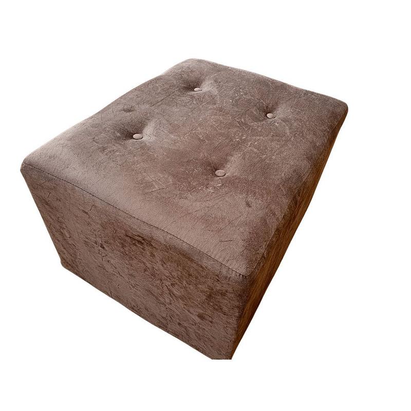 Puff Madrid Retangular 70 x 50 x 45cm - Damasco Estofados - Puffs - Magazine Luiza