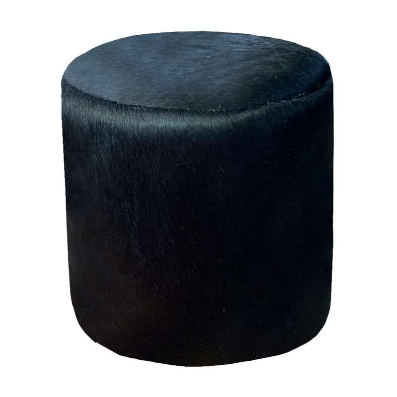 Puff Redondo Diana Preto - Mobly - Puffs - Magazine Luiza