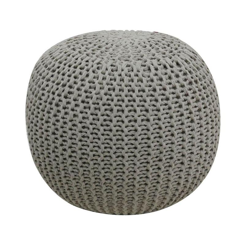 Puff trico 36 x 36 x 46cm - niazitex - Puffs - Magazine Luiza
