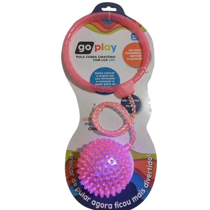 Pula Corda Giro Ball Com Luz Led Cores Sortidas BR1207 - Multikids ...