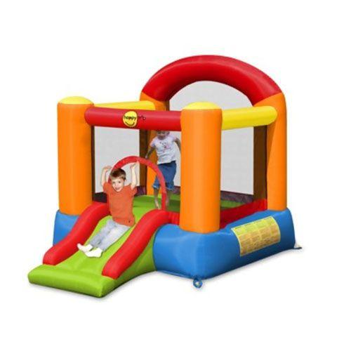 Pula pula inflável com escorregador c/motor - JULIA EVENTOS ...