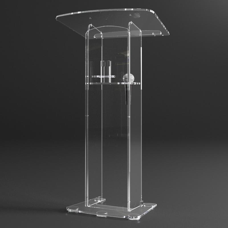 Púlpito de Acrílico para Igreja - Modelo ML107 - Púlpitos Oratória ...