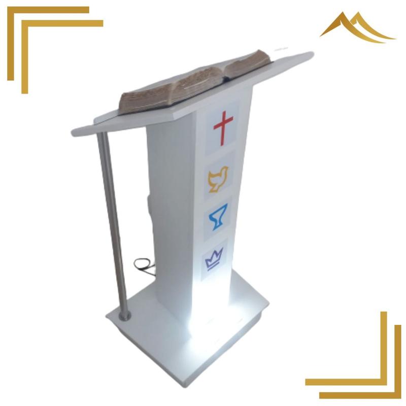 Púlpito De Madeira Lucas - Monte Sinai Móveis - Objetos de Decoração ...