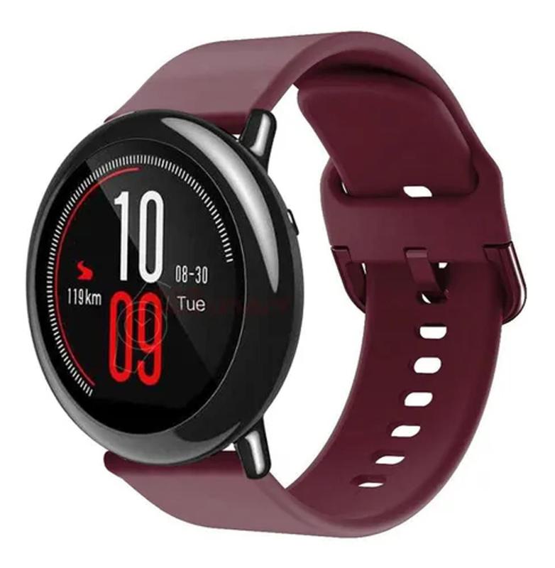 Pulseira De Silicone Para Pace - Vinho - T-Shirck - Relógios - Magazine ...