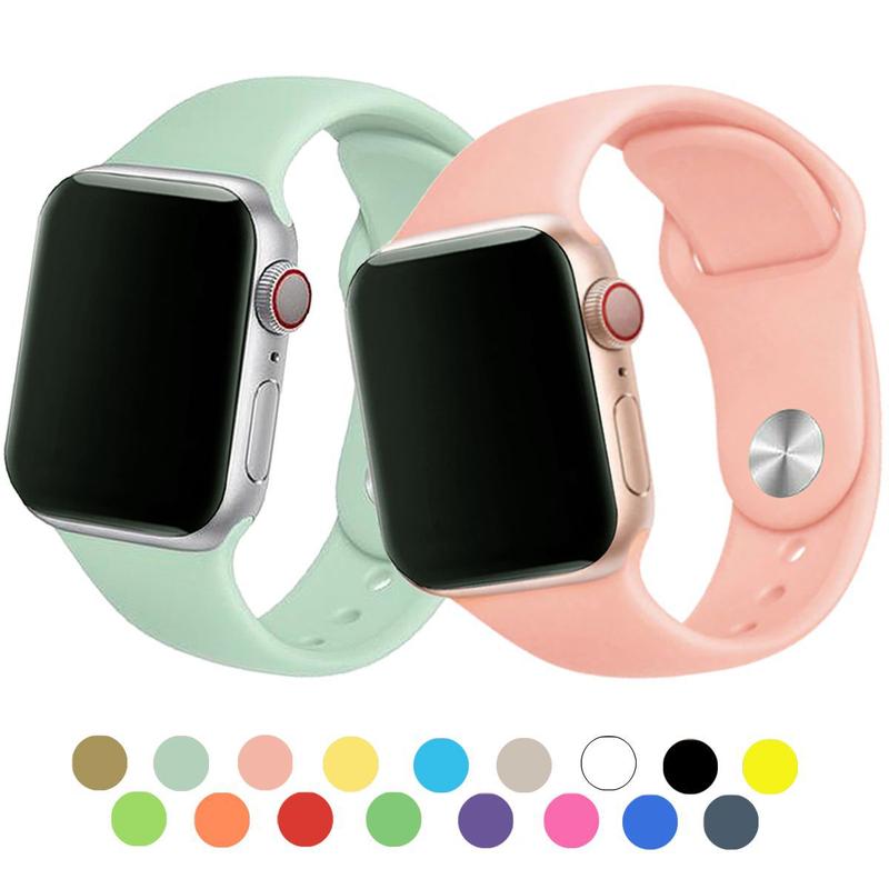 Pulseira Smartwatch Relógio Inteligente Silicone S/M 42/44mm Feminino ...