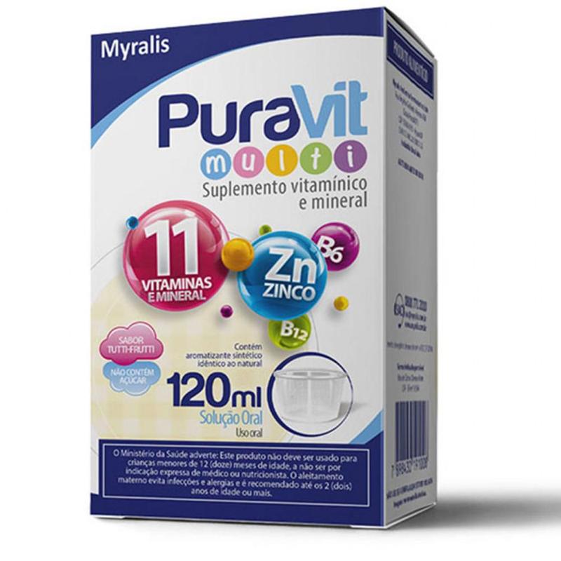 Puravit Multi Tutti-Frutti Com120Ml Myralis - MYRALIS PHARMA ...
