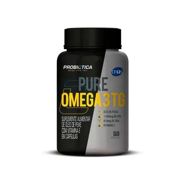 Pure Ômega 3 TG (60 caps) - Padrão: Único - Probiótica - Ômega 3 / Óleo ...