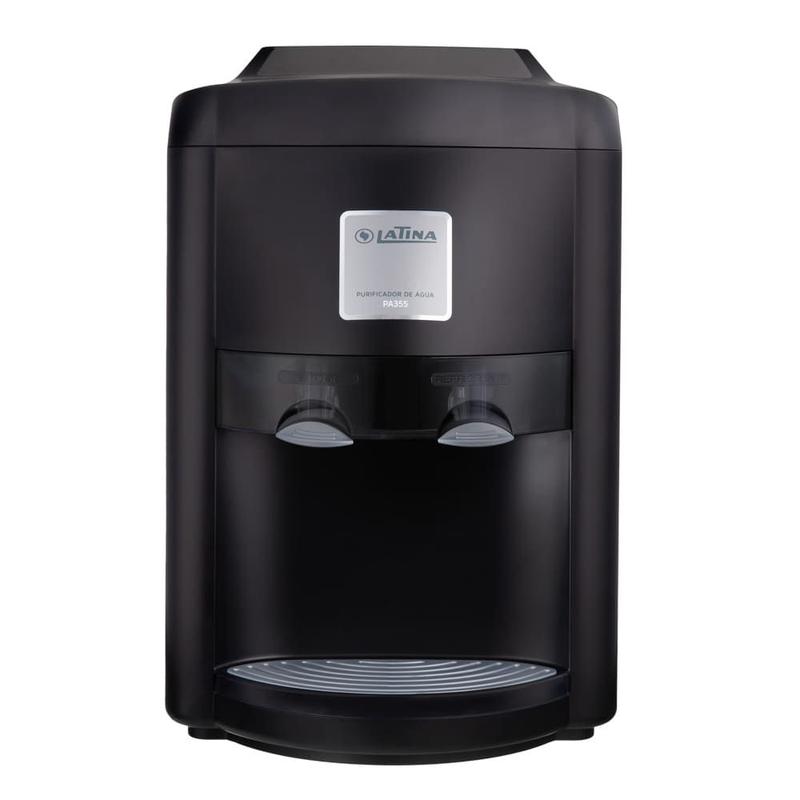 Purificador De Água Gelada Latina Pa355 Compressor Preto - Latina Eletrodomésticos - Bebedouro ...