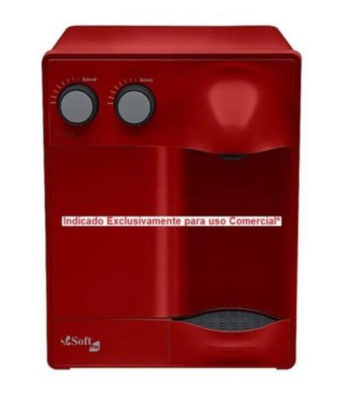 Purificador de água refrigerado por compressor soft plus branco, preto ...