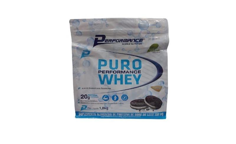 Puro Whey 1.8kg Cookies & Cream - Performance Nutrition - Whey Protein ...