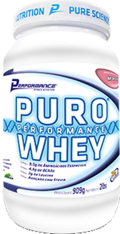 Puro Whey-909g-Performance Nutrition - Whey Protein - Magazine Luiza