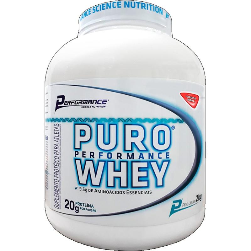 Puro whey performance floresta negra - 2kg - Whey Protein - Magazine Luiza
