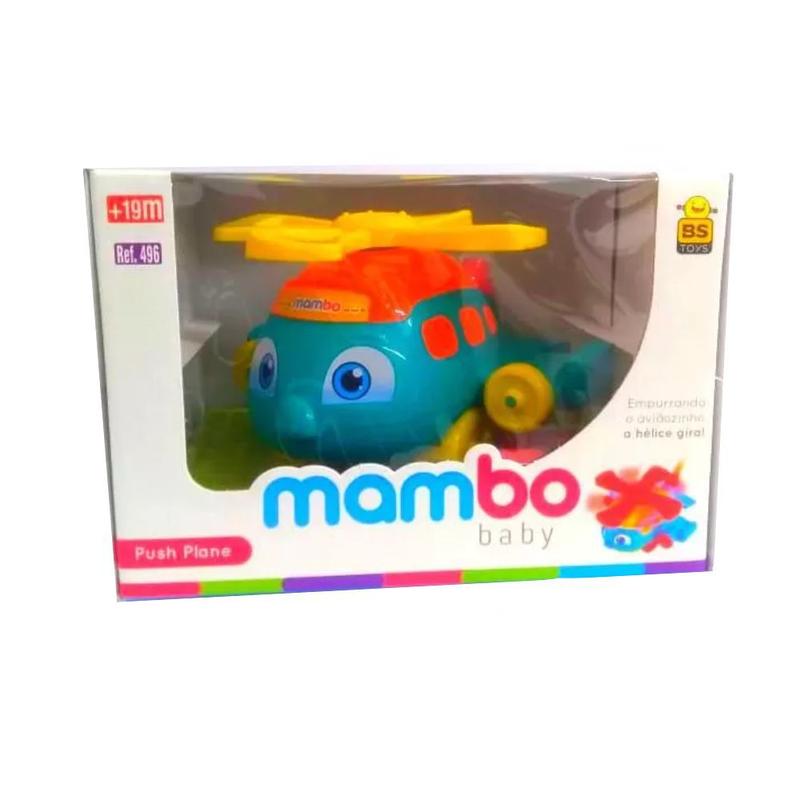 Push Plane Mambo Baby-BS TOYS - Carrinho de Brinquedo - Magazine Luiza
