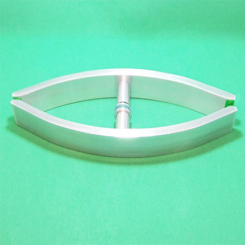 Puxador em T Barra Chata Curvo Alumínio Várias Cores/Tamanhos - Portas ...