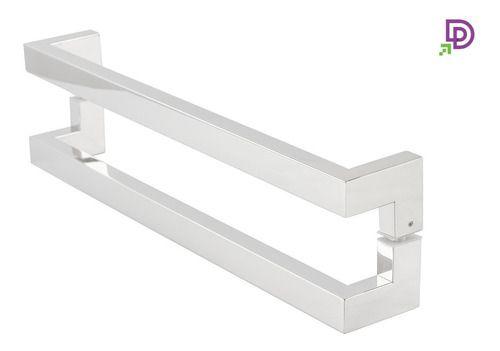 Puxador Porta Duplo Em Aço Inox 60cm Modelo Solution - Decorplace ...