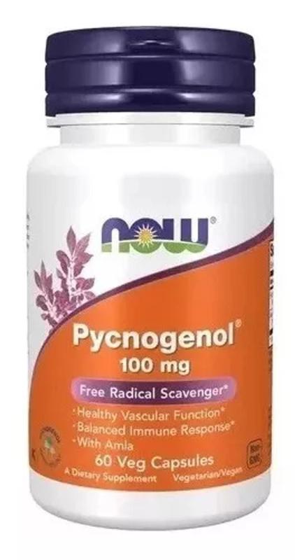 Pycnogenol 100 Mg,-60 Cápsulas - Now Foods - Fitoterápicos - Magazine Luiza