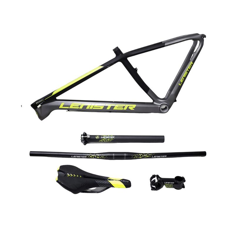 Quadro Aro 29 Carbono Lenister Bike Mtb Tapered Eixo 9mm Kit - Quadro de Bicicleta - Magazine Luiza