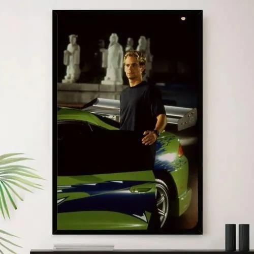 Quadro Bryan O'coner Skyline Velozes E Furiosos A4 23x33cm - So Quadro ...