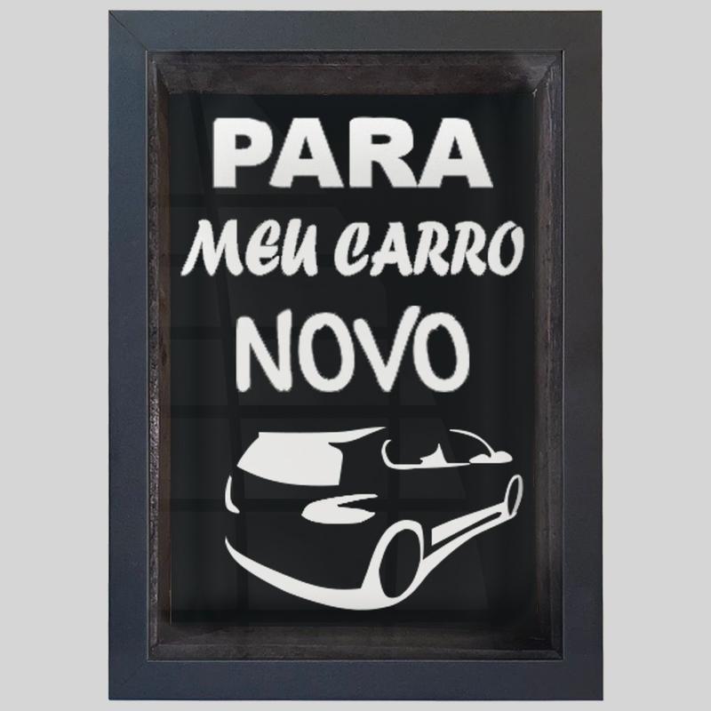 Quadro Cofre Vidro Para Meu Carro Novo - SKJ Quadros - Cofre - Magazine ...
