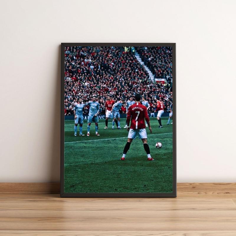 Quadro Cristiano Ronaldo No Manchester United 562 - Loja do Batata ...