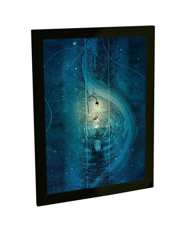 Quadro Decorativo A Viagem De Chihiro 03 Poster C/ Moldura - Isca Zero ...