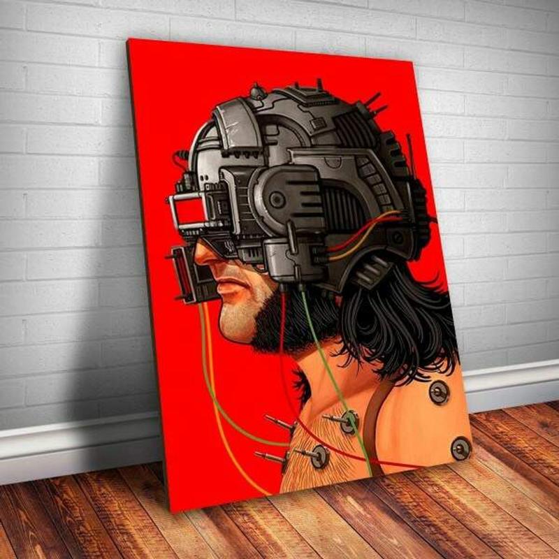 Quadro Decorativo Heróis Marvel 2 - Wolverine - Caverna Quadros ...