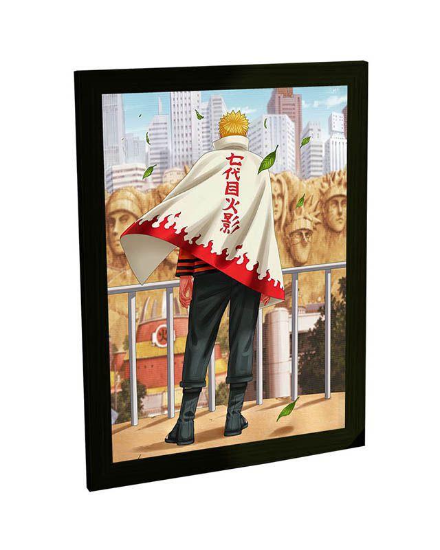 Quadro Decorativo Naruto Hokage Poster Animes Geek 20 - Bhardo - Quadro ...
