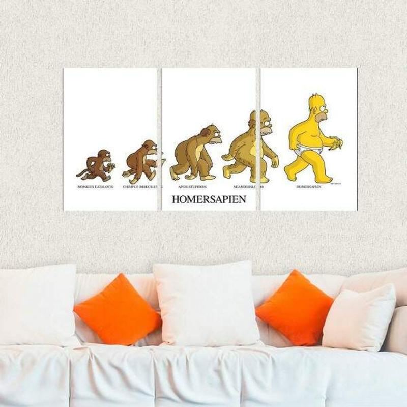Quadro Decorativo Os Simpsons 6 - Caverna Quadros - Quadro Decorativo ...